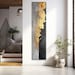 Long Narrow Wall Art, Tall Narrow Wall Art, Vertical Wall Art, Long ...