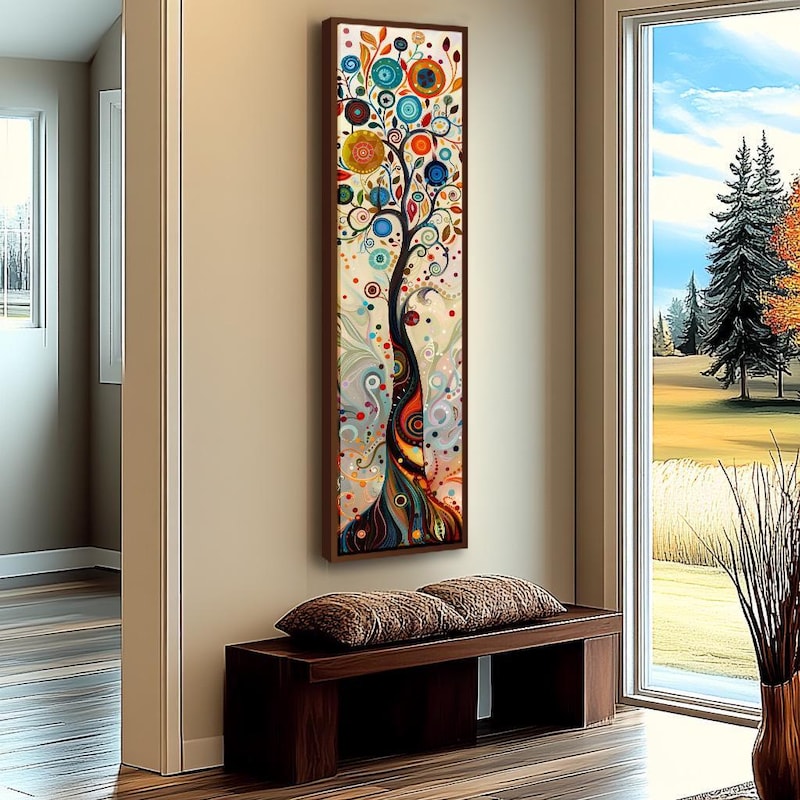 Large Vertical Art Urban - Etsy UK