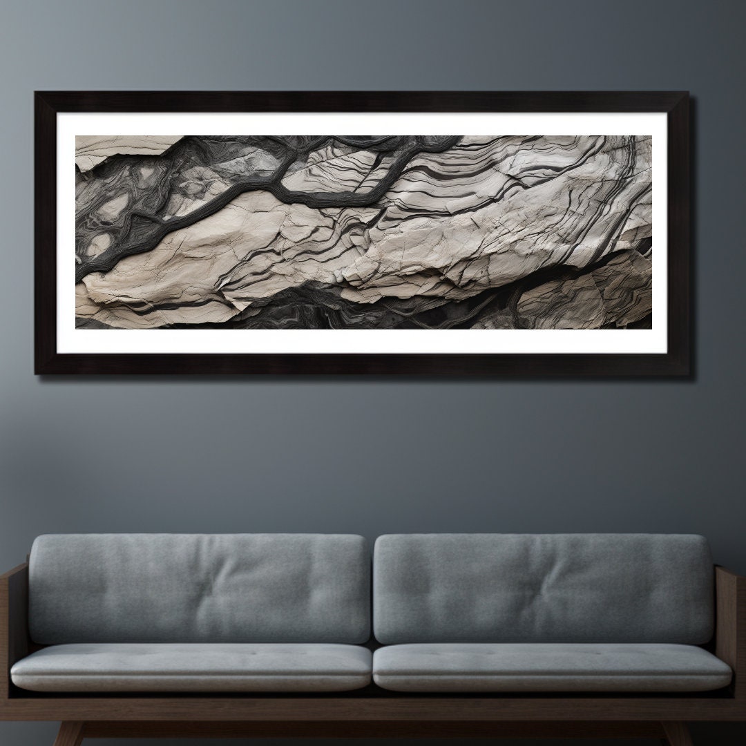 Long Horizontal Wall Art, Narrow Horizontal Wall Art, Long Narrow Wall ...