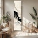 Long Narrow Wall Art, Tall Narrow Wall Art, Vertical Wall Art, Long ...
