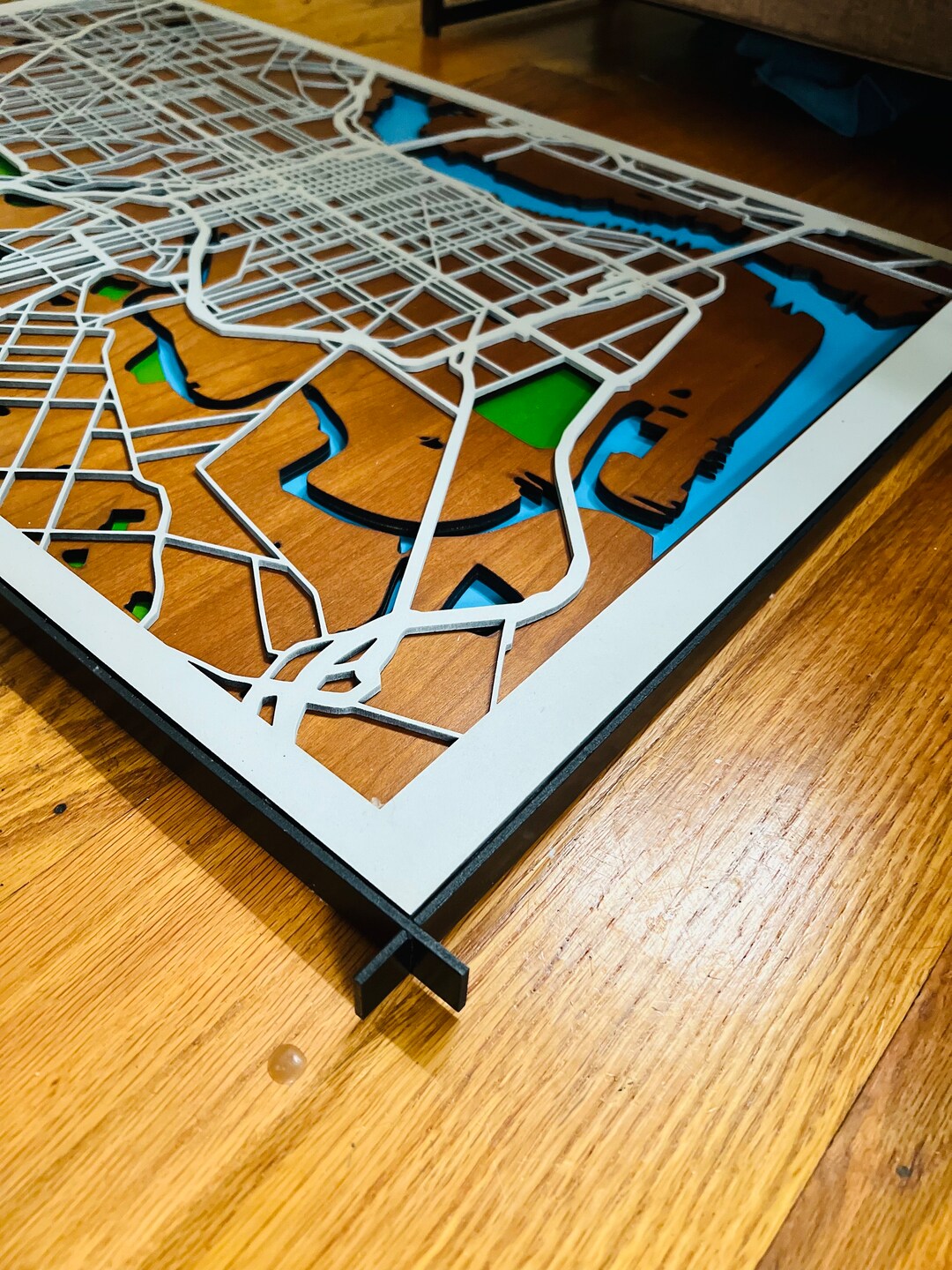 Custom Layered Wood Cut Maps of Anywhere You Want! - Etsy