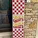 Porch Decor Porch Leaner Porch Sign Wood Sign Checkered Kansas City ...