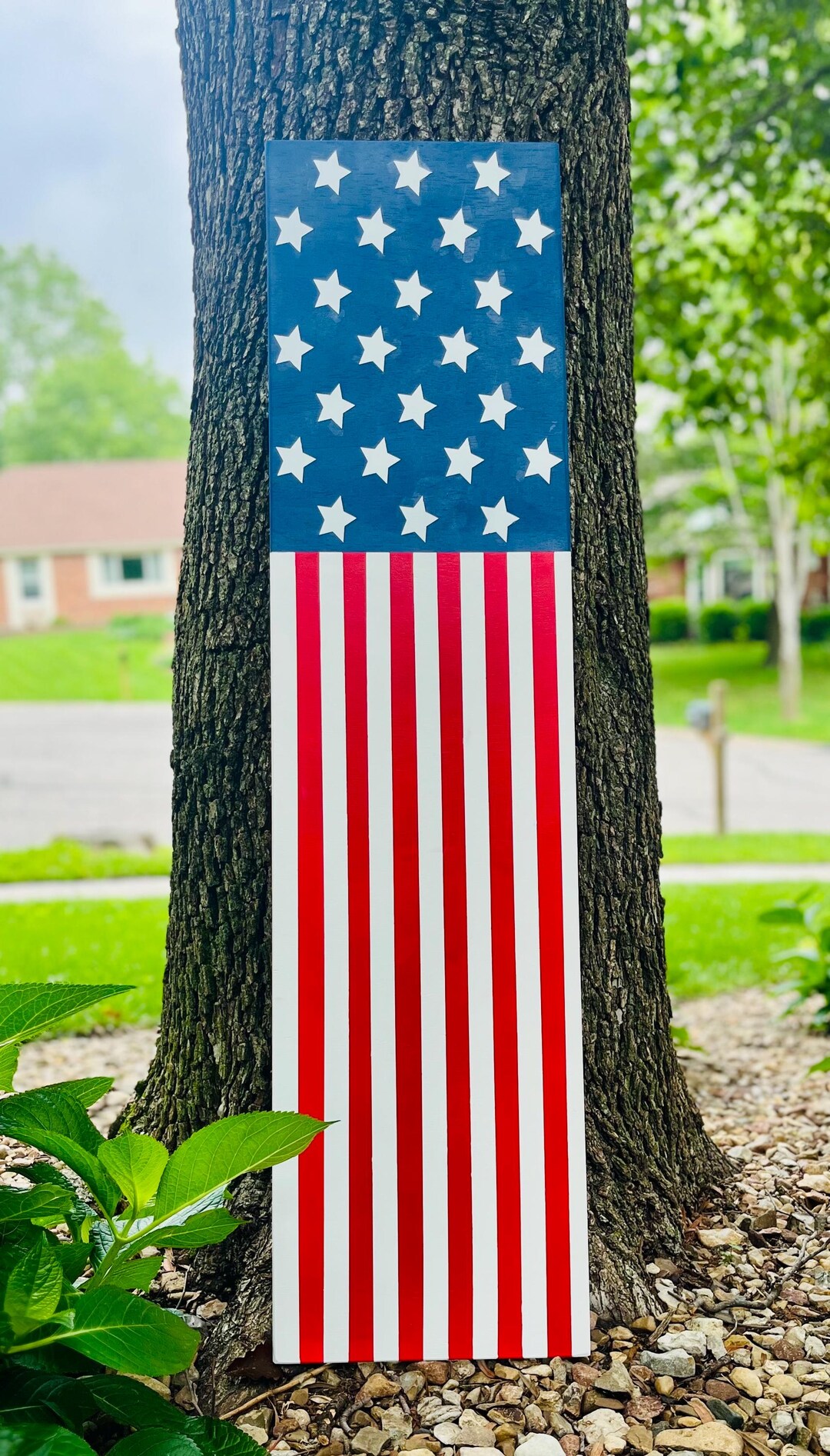 Patriotic | USA | 4th of July | Porch Leaner | Wood Sign | Americana ...