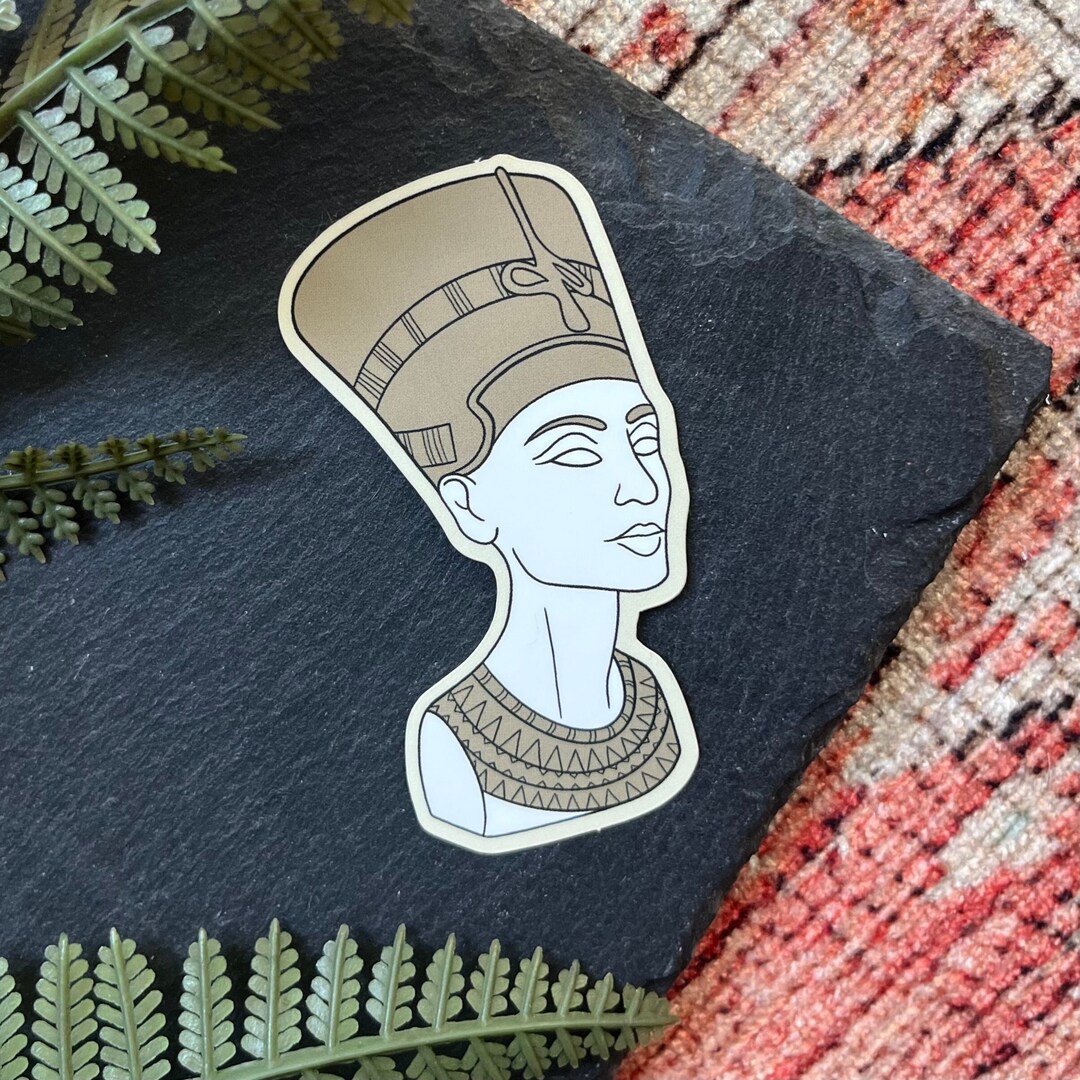 Nefertiti Vinyl Sticker - Etsy