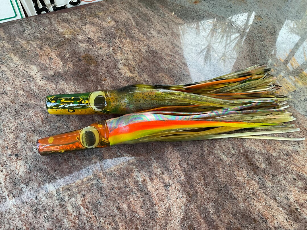 Saltwater Trolling Lures Large Headlock Lures - Etsy
