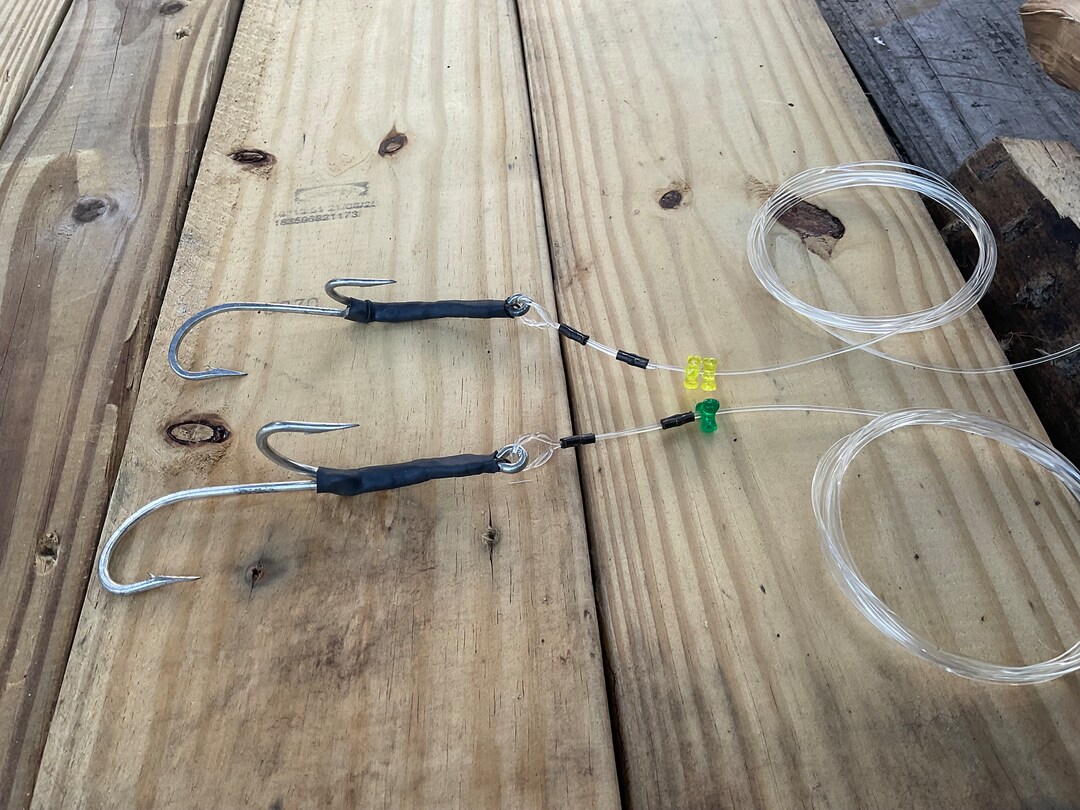 Double Rigs Set up 7/0 8/0 Hook - Etsy