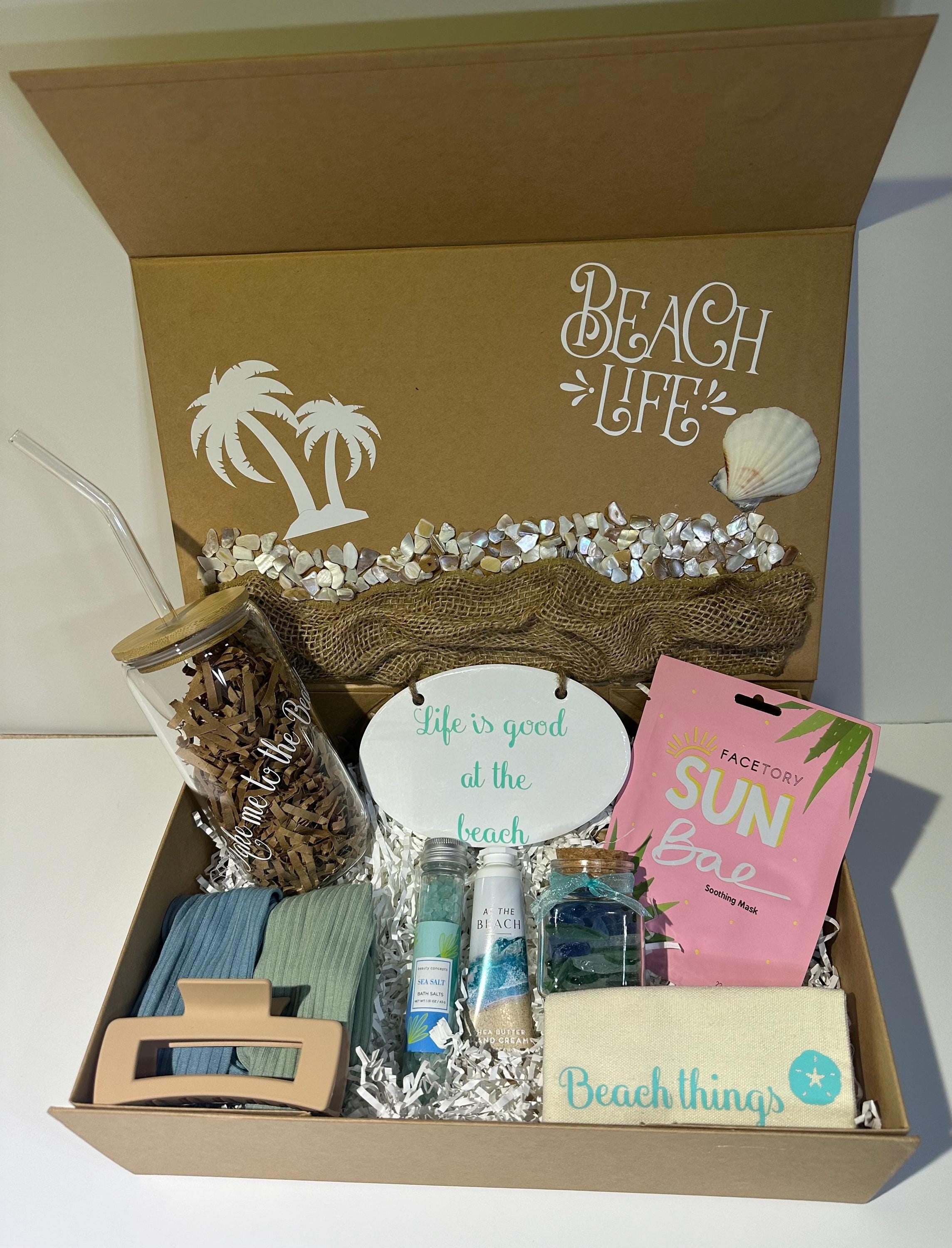 Beach Theme Gift Box for Friends, Family, Colleagues. Give a Summer ...
