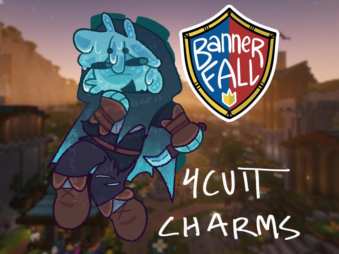Bannerfall Smp 4CVIT Keychains! - Etsy