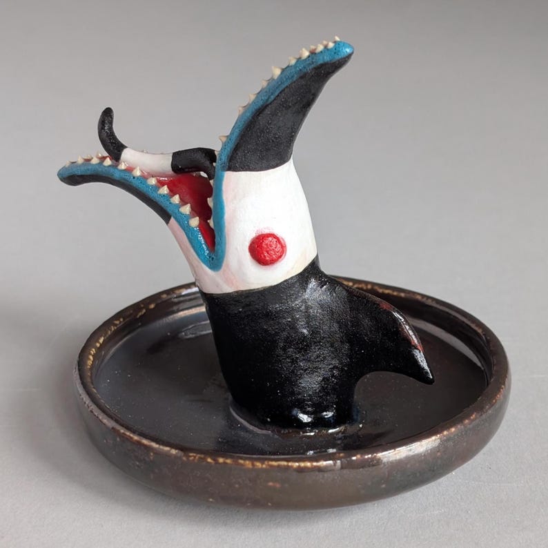 Spooky Beetlejuice Sandworm Trinket Dish for Jewelry - Etsy
