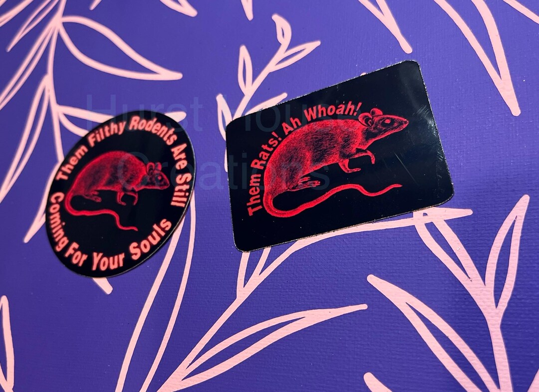 Ghost Rats! Sticker - Etsy