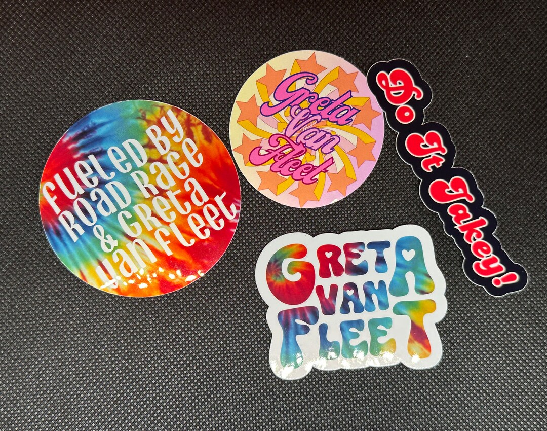 Greta Van Fleet Sticker Pack - Etsy