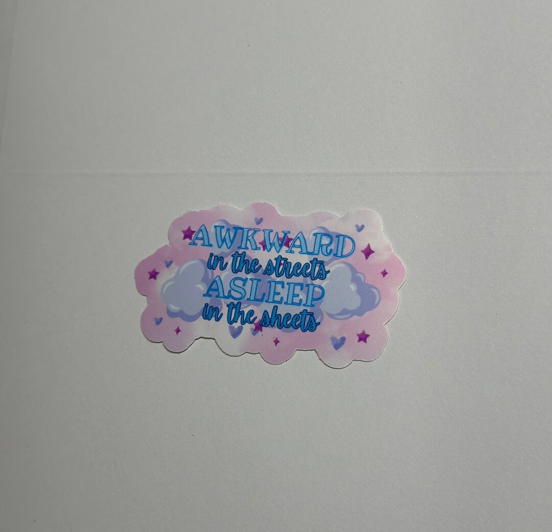 Funny Awkward Sticker - Etsy