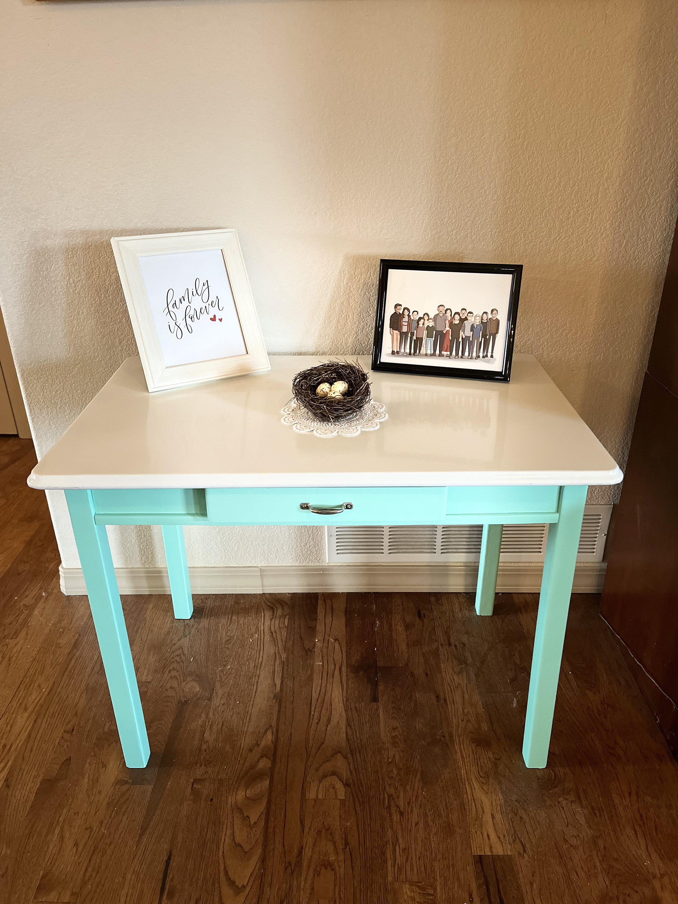 Vintage Antique White Porcelain Enamel Kitchen Table Top - Etsy