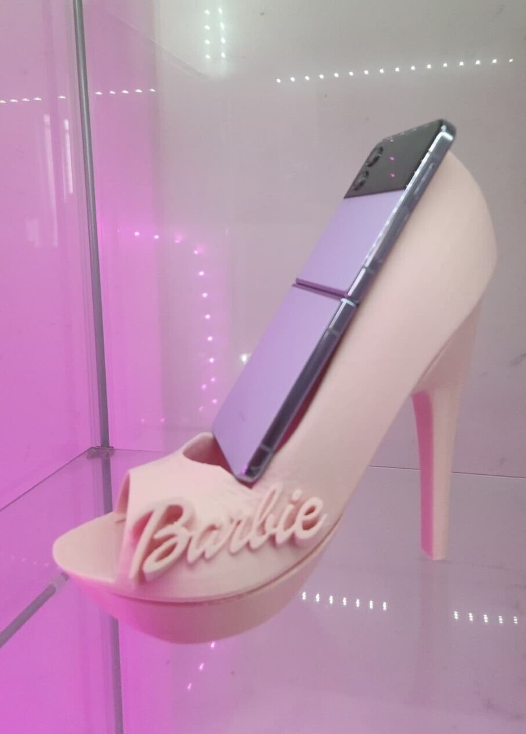3D Printed Barbie Style High Heel Phone Holder Desk Decoration - Etsy