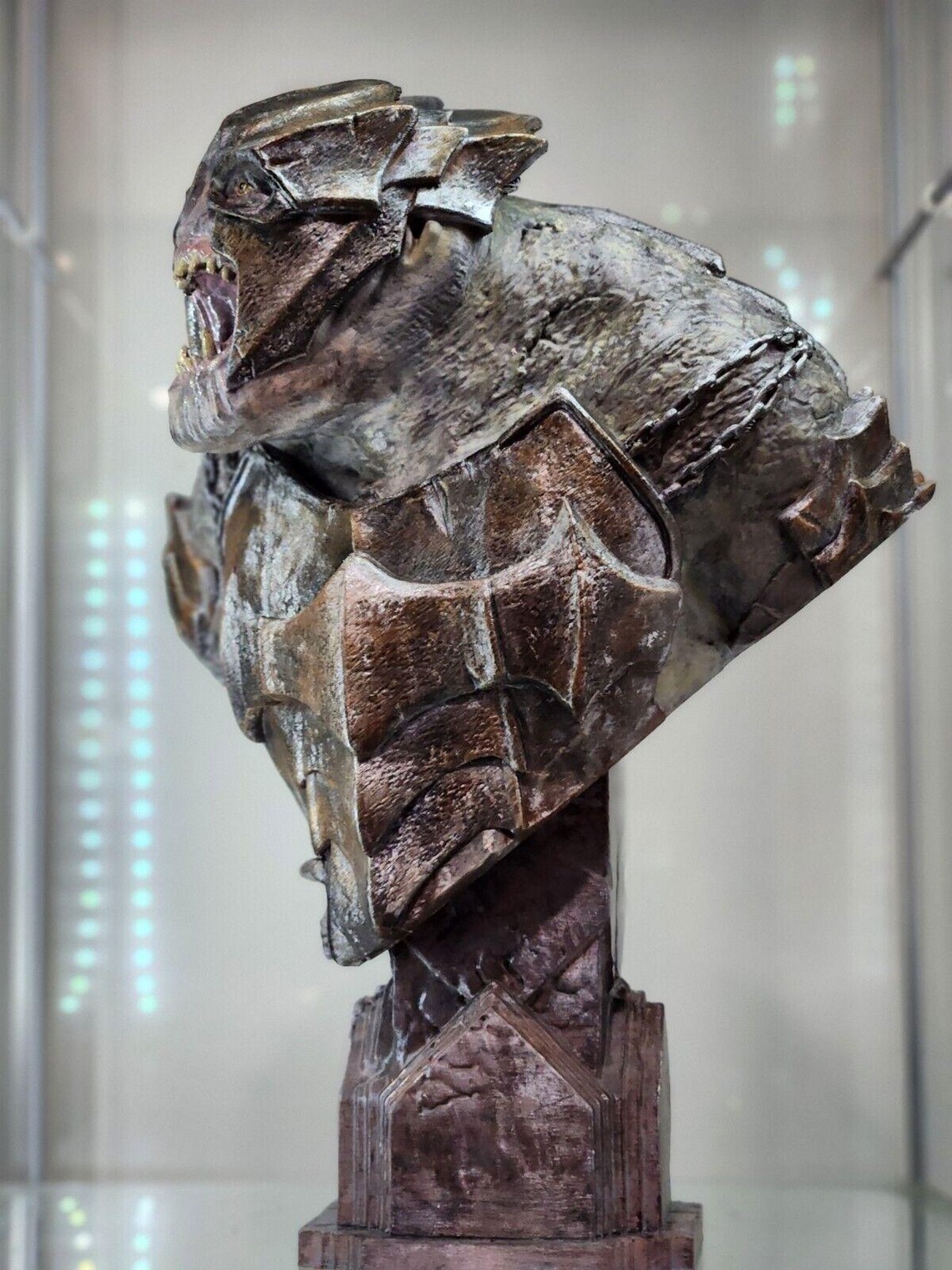 16 Tall Battle Ogre Bust 3D Printed & Handmade Collectible - Etsy