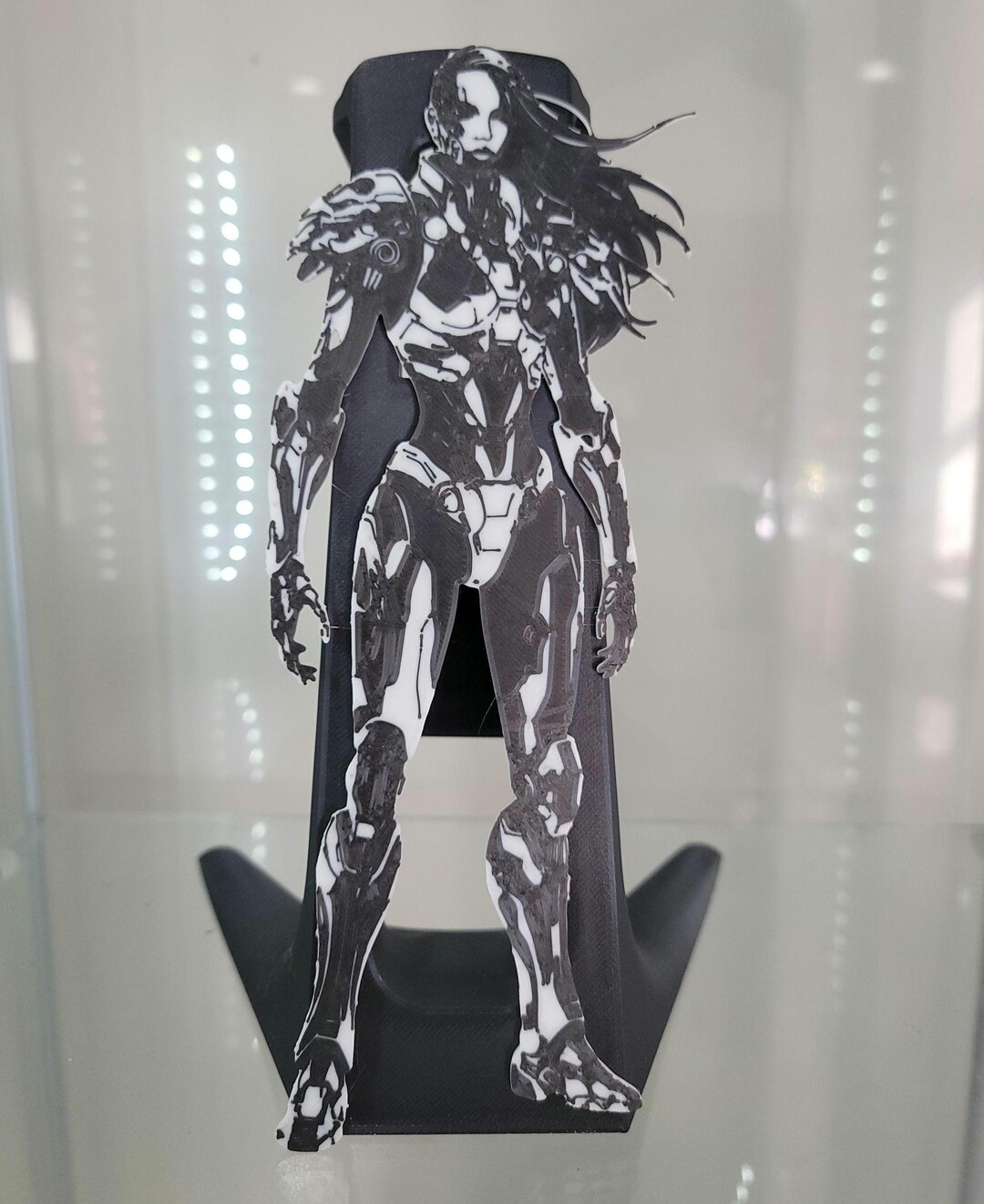 Cyberpunk Manga 3D Printed Controller Headphone Headset Stand Holder ...