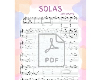 Jamie Duffy - Solas (piano Sheet Music) PDF - Etsy