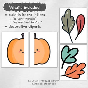 Thankful Bulletin Board, Fall Bulletin Board, Classroom Decor - Etsy