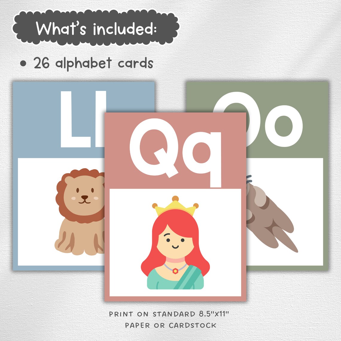 Alphabet Display, Alphabet Poster, Alphabet Cards, Classroom Decor ...