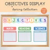 Classroom Schedule Cards, Schedule Display, Editable, Spring - Etsy