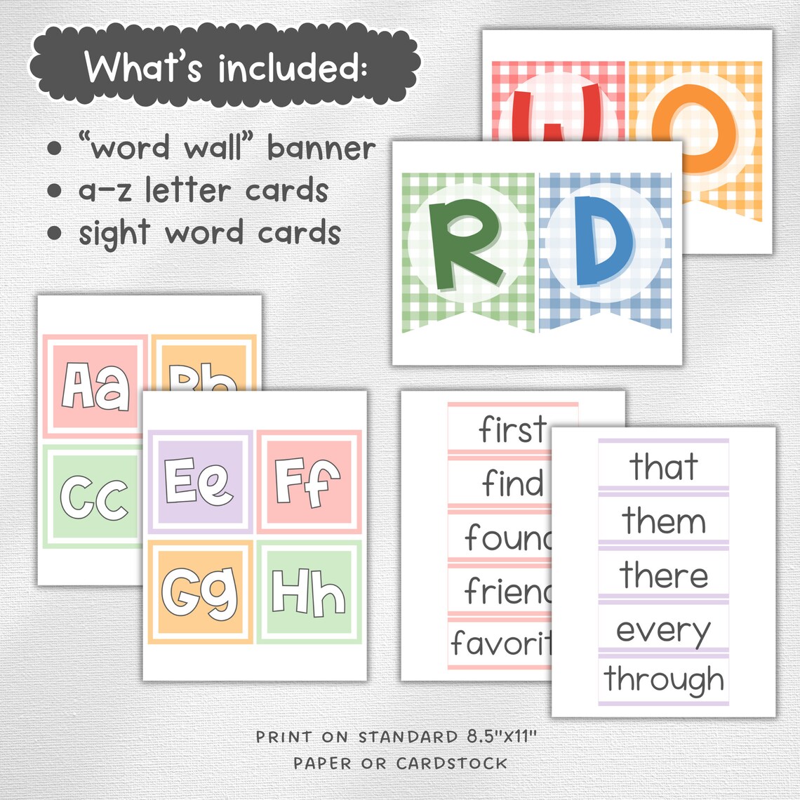 Classroom Word Wall, Sight Words Display, Editable, Spring - Etsy