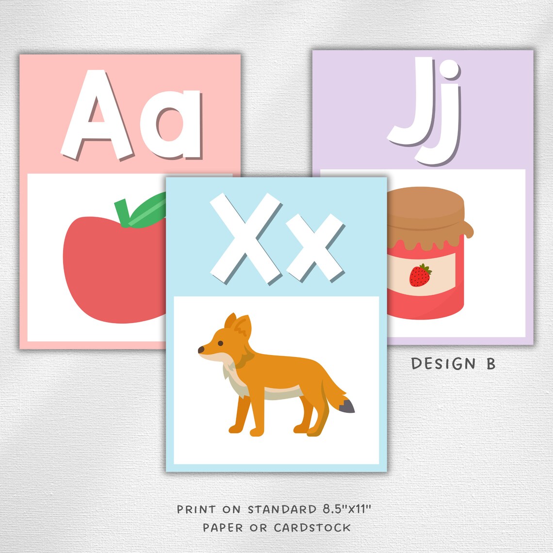Alphabet Display, Alphabet Poster, Alphabet Cards, Classroom Decor ...