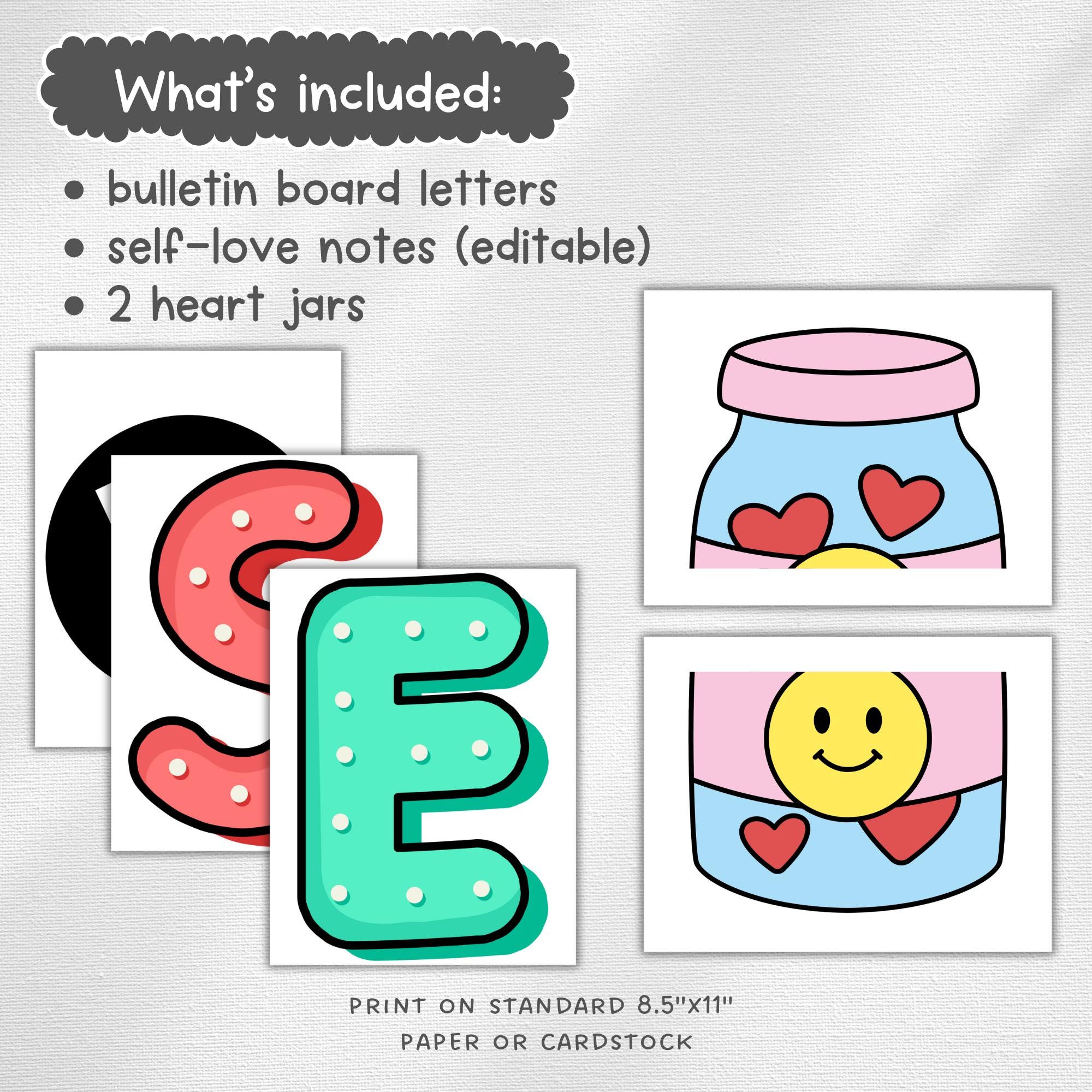 Self-love Bulletin Board, Valentine's Day, Winter Bulletin Board ...