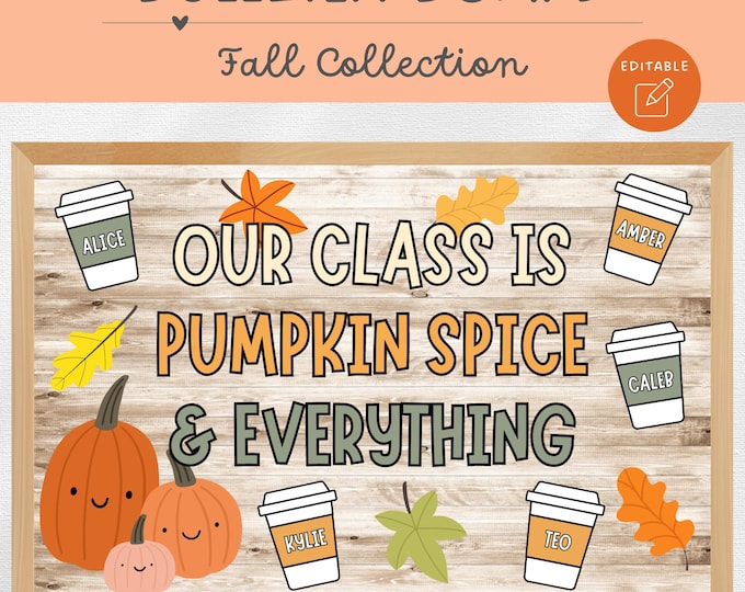 Teachers School Classroom Door Decoration/we Are Nuts About Fall ...