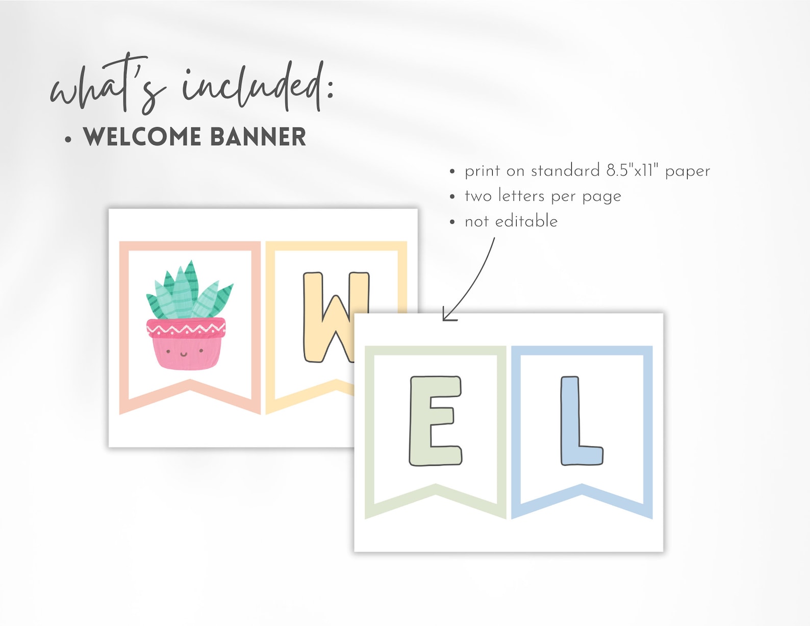 Classroom Welcome Banner Classroom Decor Printable - Etsy
