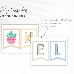 Classroom Welcome Banner Classroom Decor Printable - Etsy