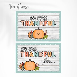 Thankful Bulletin Board, Fall Bulletin Board, Classroom Decor - Etsy