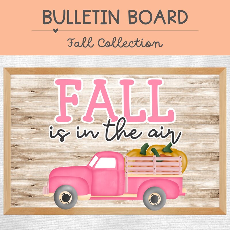 Fall Bulletin Board - Etsy