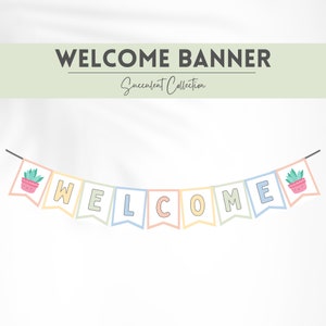 Classroom Welcome Banner Classroom Decor Printable - Etsy