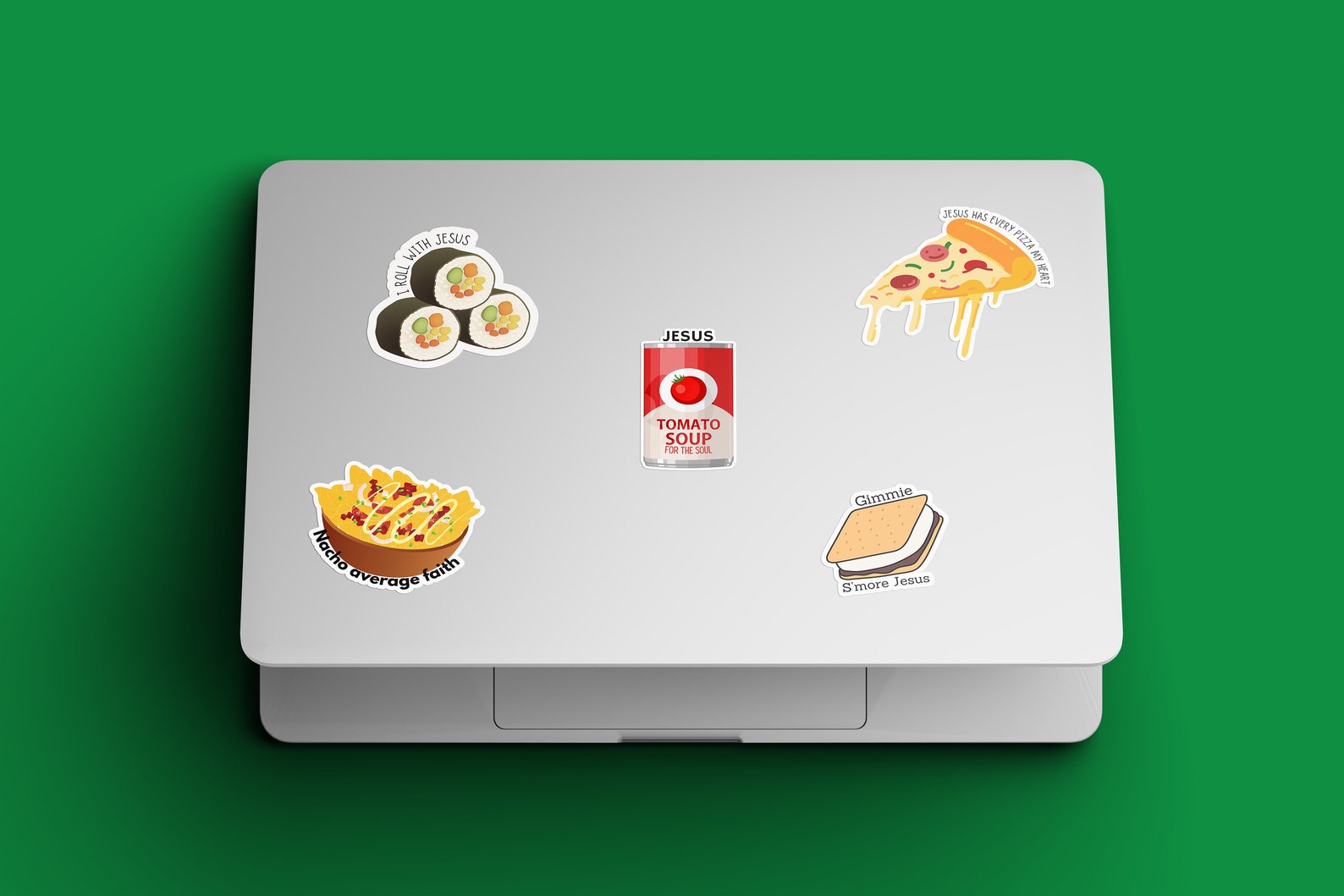 Sticker Bundle - Faith Food Pun Decals | Any 5 Stickers in Food Puns ...