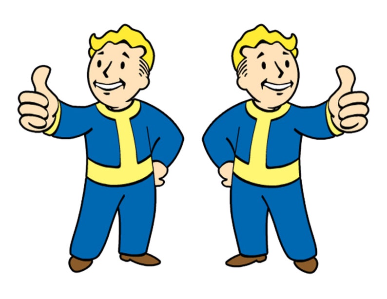 Fallout Shelter Party Decor Prop Pack Digital Printable Pack Vault Boy ...