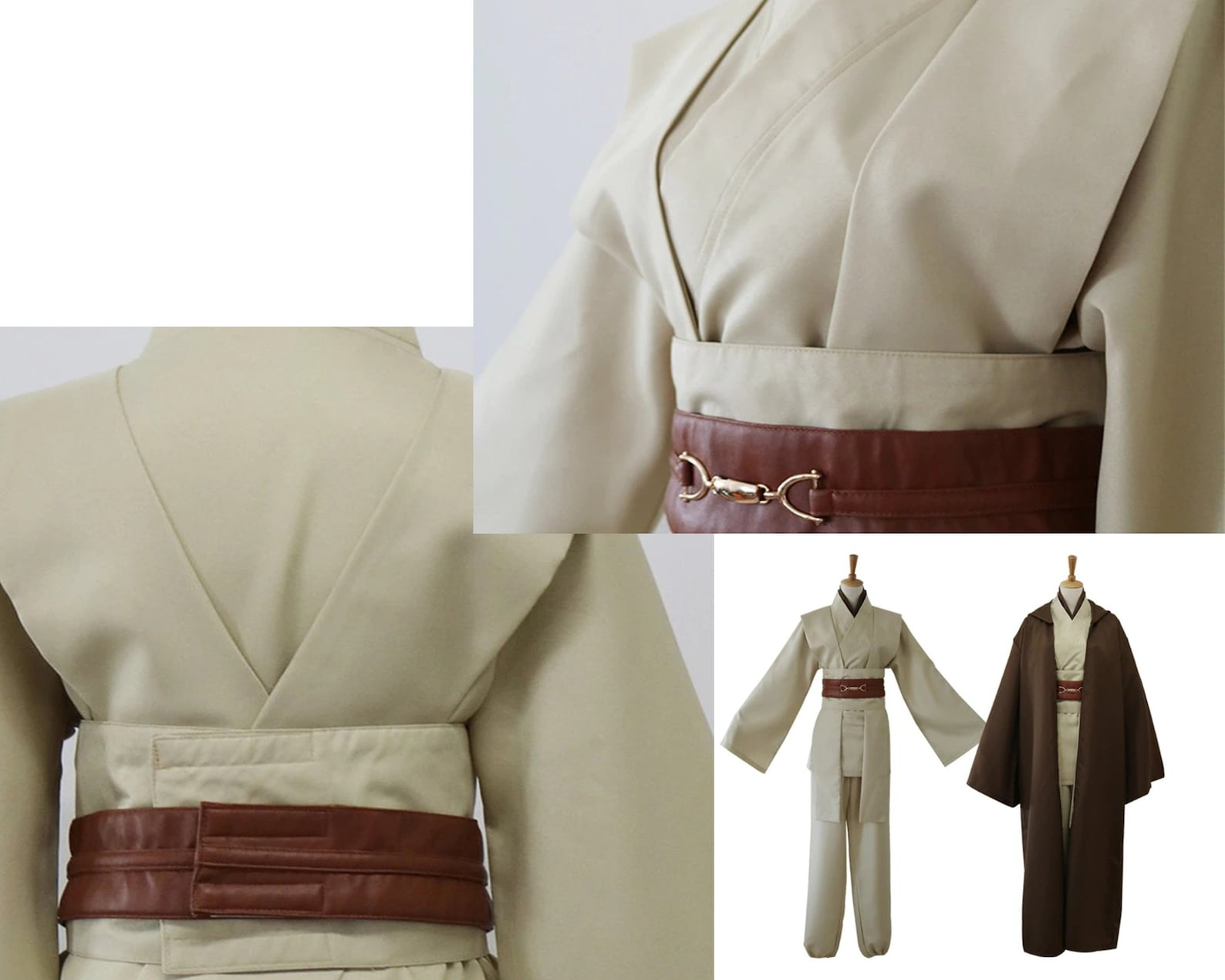 Anakin Skywalker Costume, Jedi Robe, Anakin Cosplay, Star Wars Cosplay ...