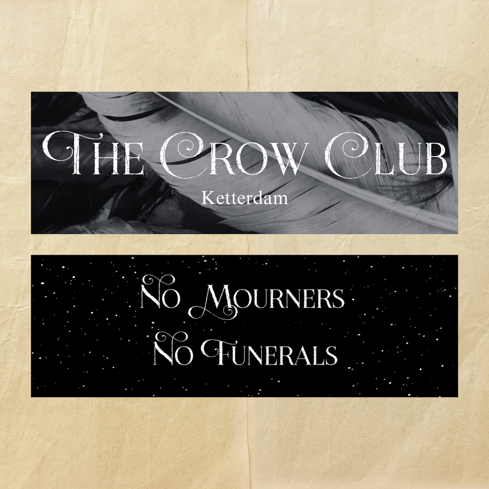 Six of Crows Bookmarks Set of 5 Printable at Home Instant Download ...