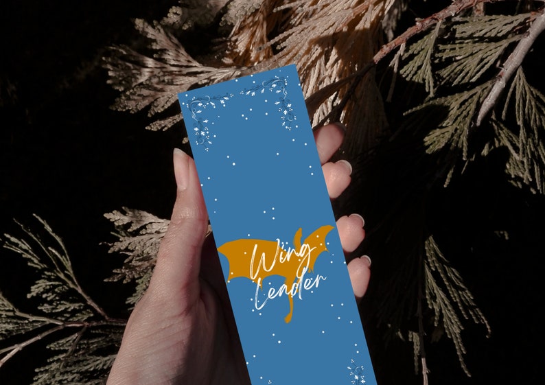 Fourth Wing Bookmark Printable Bookmark Fantasy Bookmark Rebecca Yarros ...