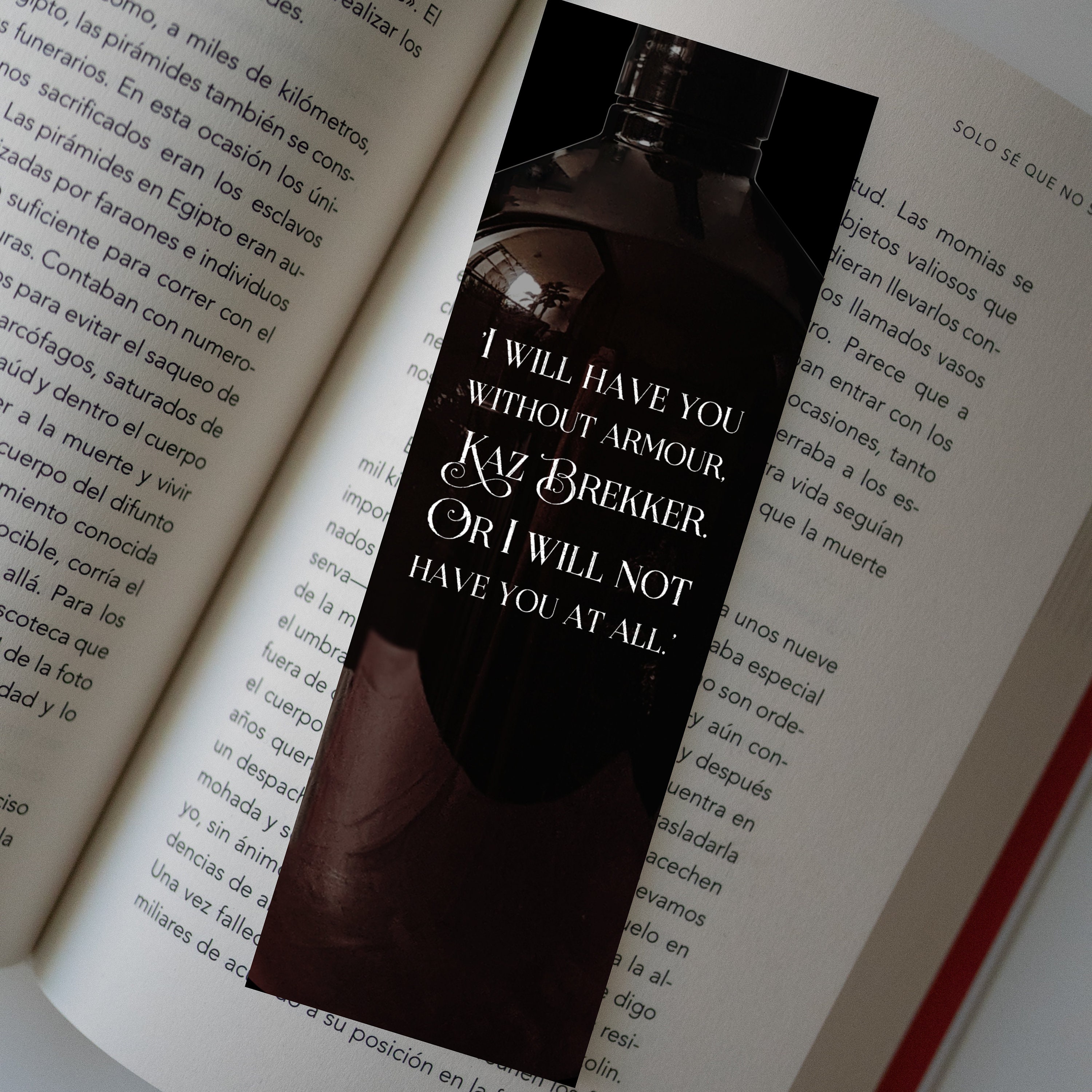 Six of Crows Bookmarks Kaz Brekker Set of 8 Printable at - Etsy