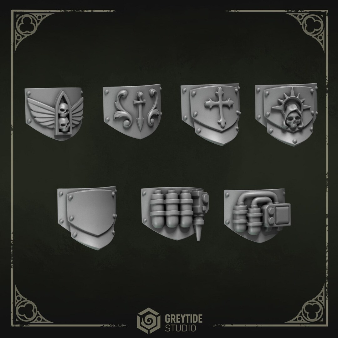 BIG Hip Armour | Set of 10 Pieces | Greytide Studio - Eternal Pilgrims ...