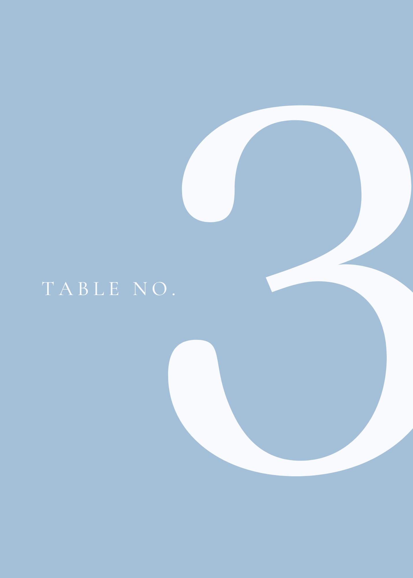 Classic Blue Wedding Table Number Digital Download (#1-30+). Grand ...