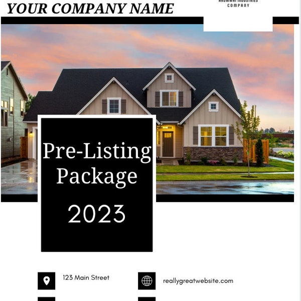 Pre Listing Packet - Etsy