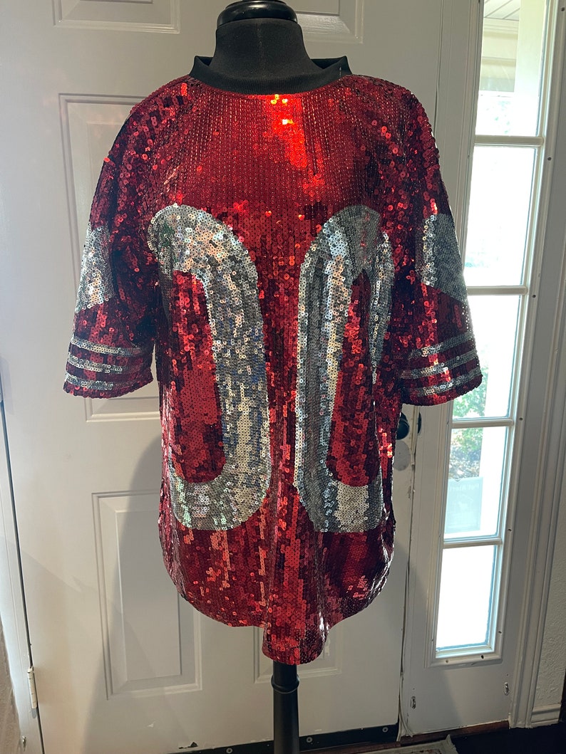 Sequin Jersey T-shirt Dress - Etsy