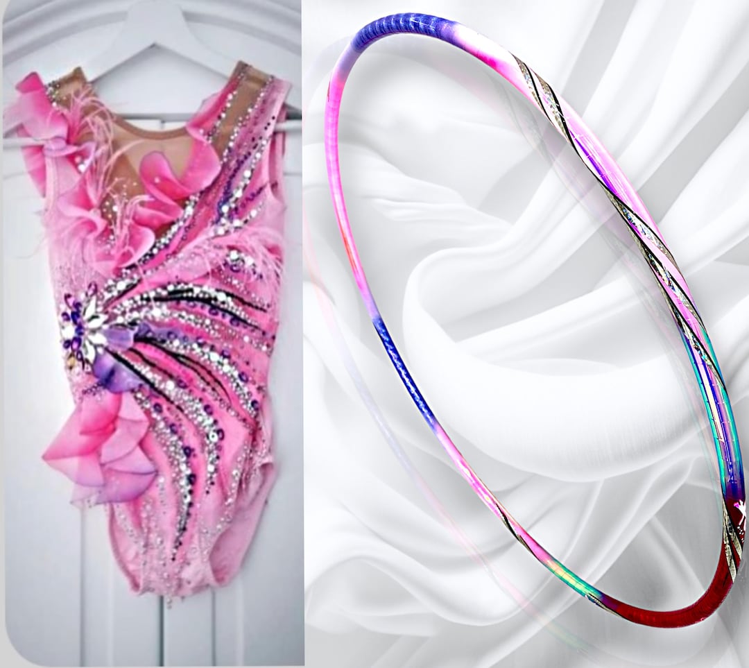 Rhythmic Gymnastics Hoop Airbrush Hoop Aerography Painted - Etsy