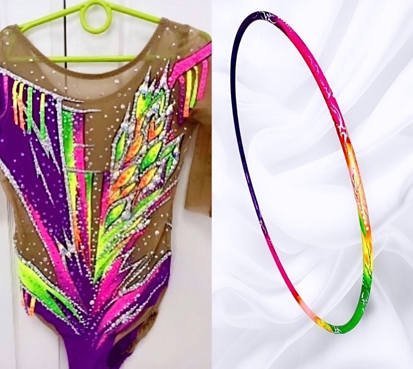 Rhythmic Gymnastics Hoop Tape Designs