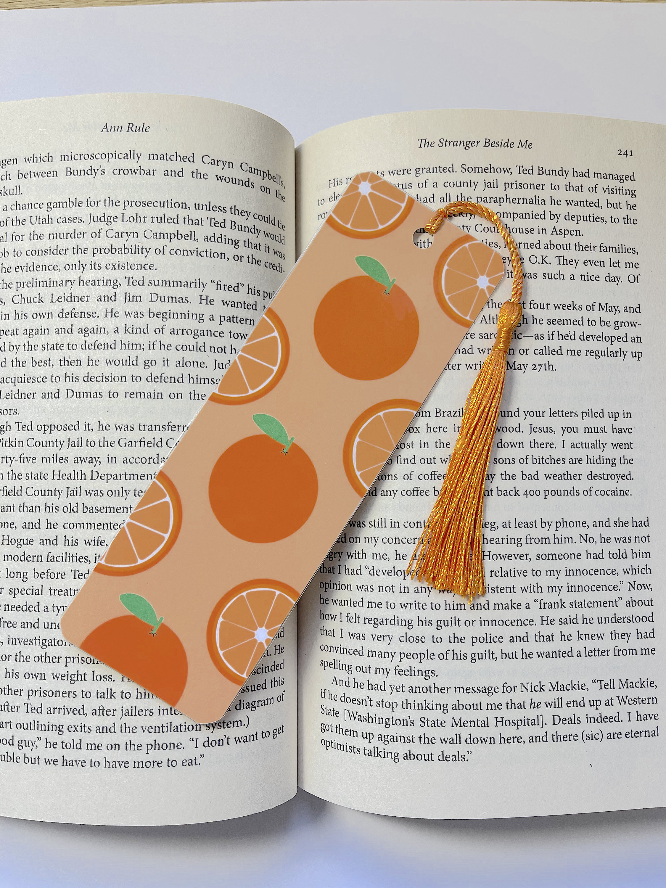 Fruit Bookmarks Bookmarks With Tassel Custom Fruit - Etsy