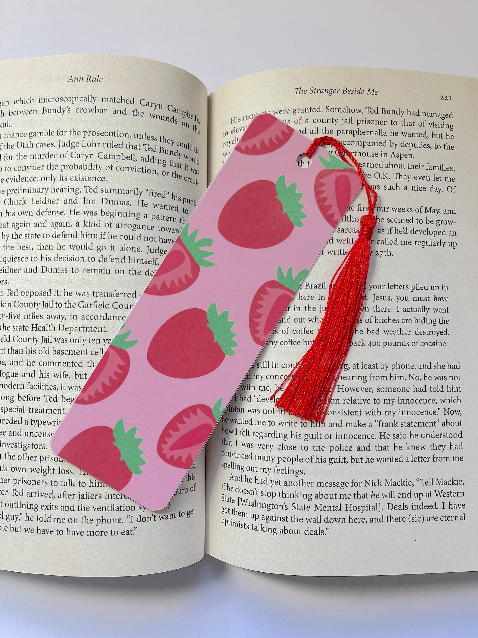 Fruit Bookmarks Bookmarks With Tassel Custom Fruit - Etsy