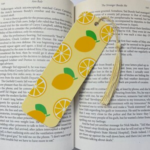 Fruit Bookmarks - Bookmarks With Tassel, Custom Fruit Bookmark ...