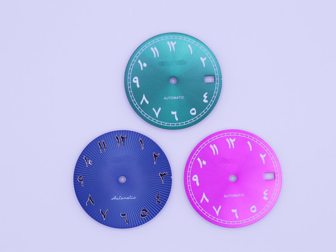 28.5mm S Logo Watch Dial, NH35 NH36, Replacement Watch Faces, DIY Watch ...