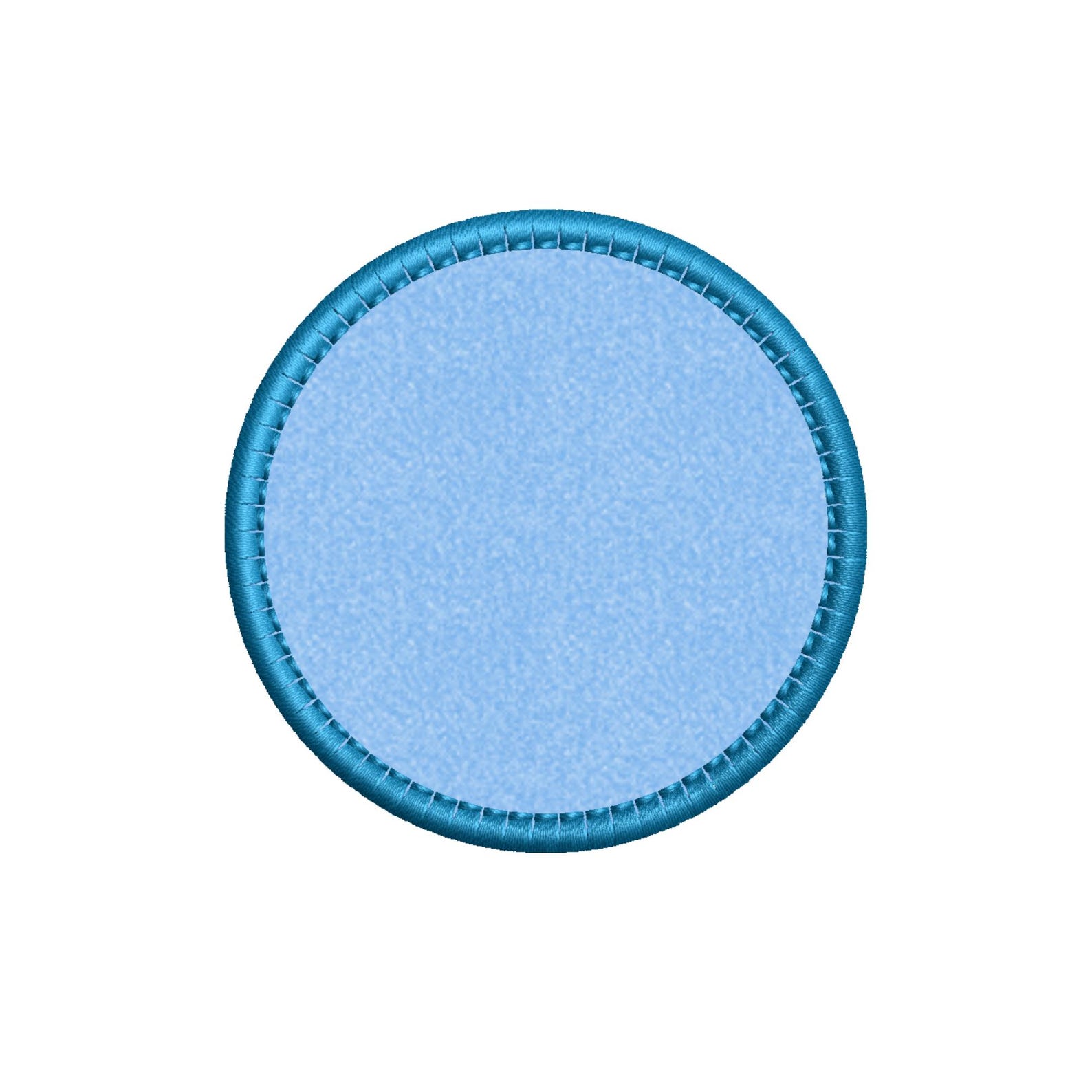 Embroidery Patch Border Design | Stitched Frame With Merrowed-style ...